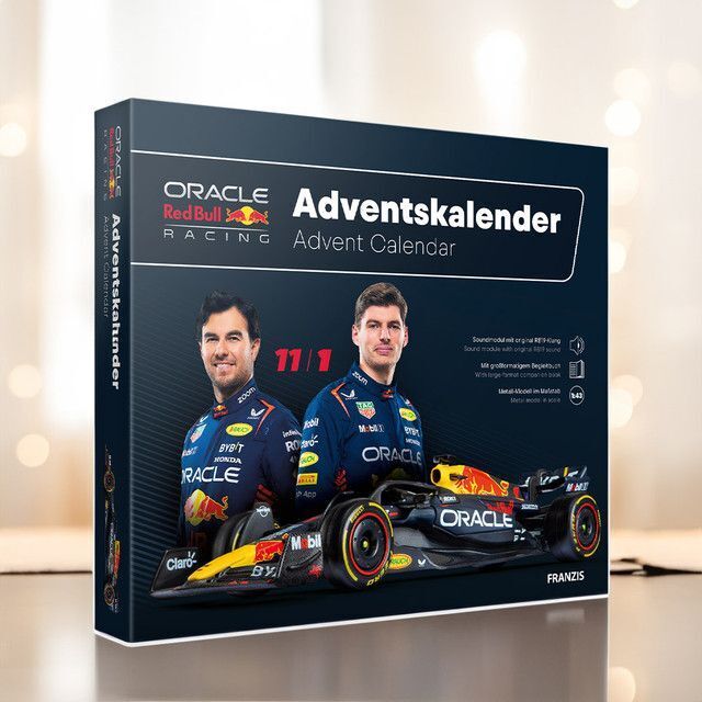 Exclusive Red Bull Racing F1 Advent Calendar by Debenhams | ufurnish.com