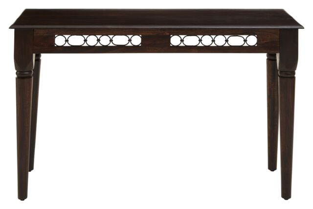 Srina Dark Sheesham Wood Console Table by Debenhams | ufurnish.com