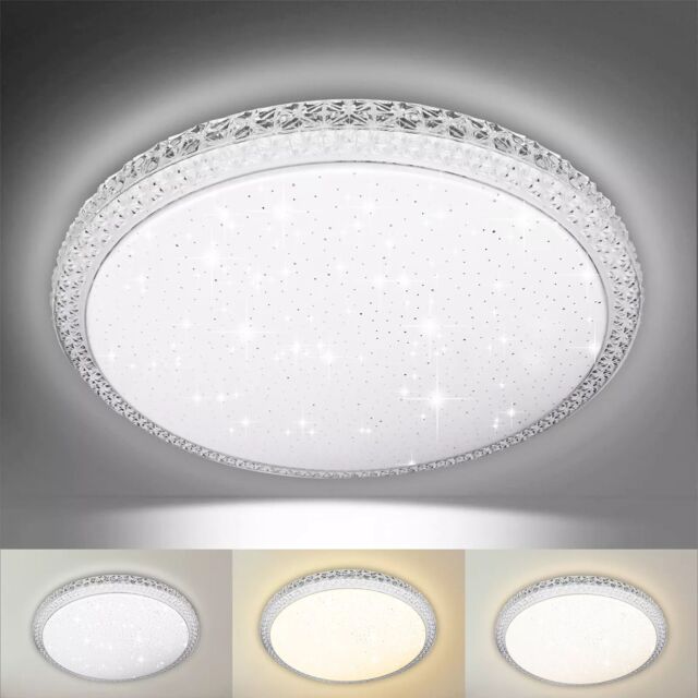 ExtraStar 18W LED Round Ceiling Light CCT Colour Changing -Warm ...