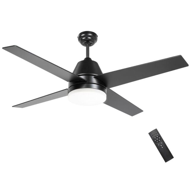 Mounting Reversible Ceiling Fan with Light, Remote by Debenhams ...