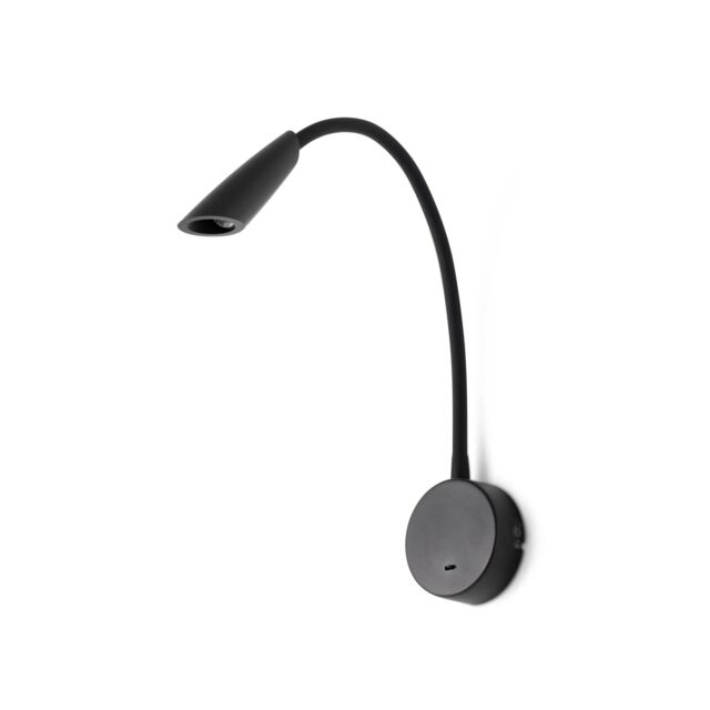 Boken Adjustable Black Wall Reader Light by Debenhams | ufurnish.com