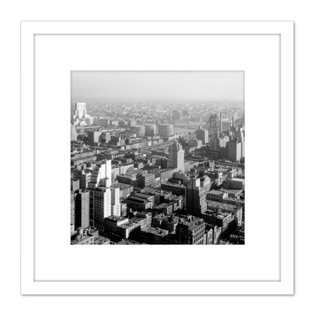 Artery8 New York City Madison Avenue 1933 Vintage Photo 8X8 Inch Square ...