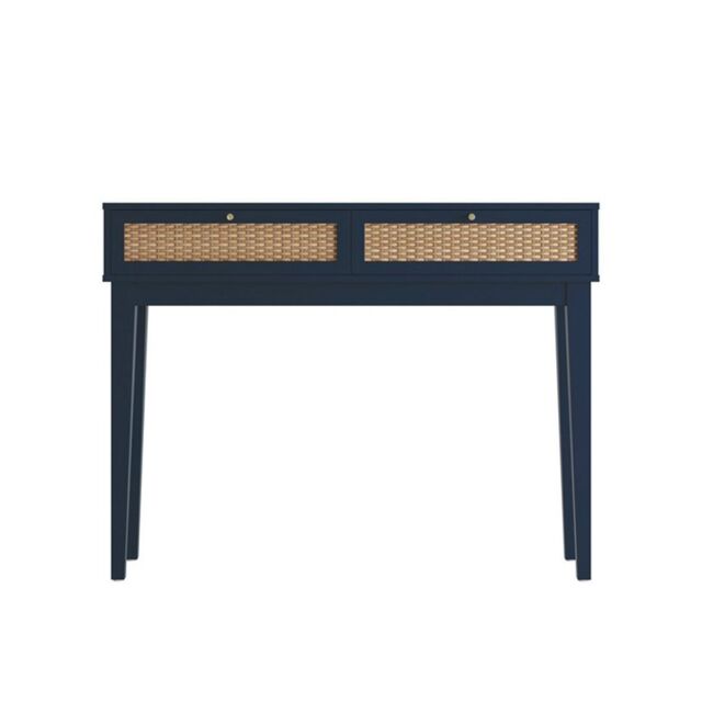 Bordeaux Dressing Table - L32 x W110 x H84.5 cm - Berlin Blue/Oak by ...