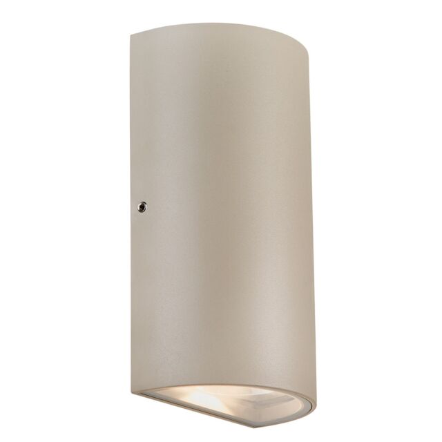 'Rold Round' Outdoor Wall Light Sand Intergrated LED by Debenhams ...