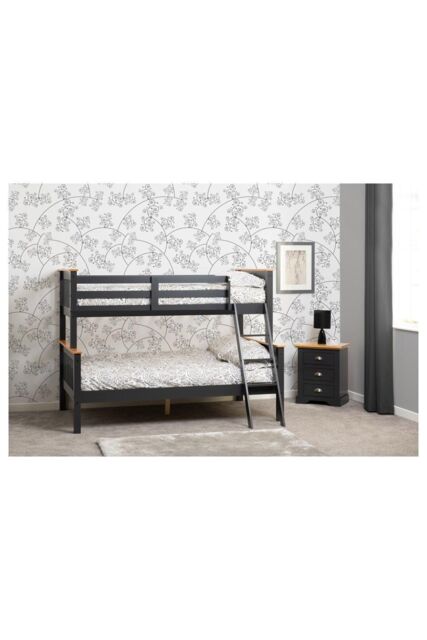 Neptune Triple Sleeper Bunk Bed (Single top bunk / Small double bottom ...