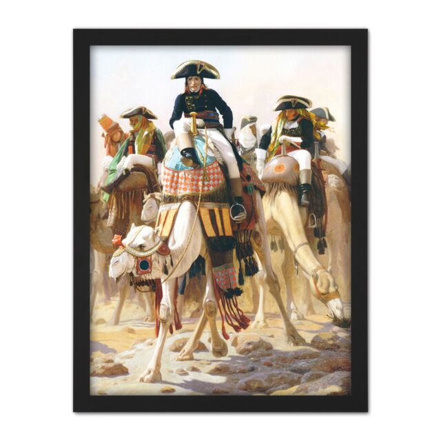 "Artery8 Wall Art Print Gerome Napoleon Bonaparte Camel Egypt Painting ...