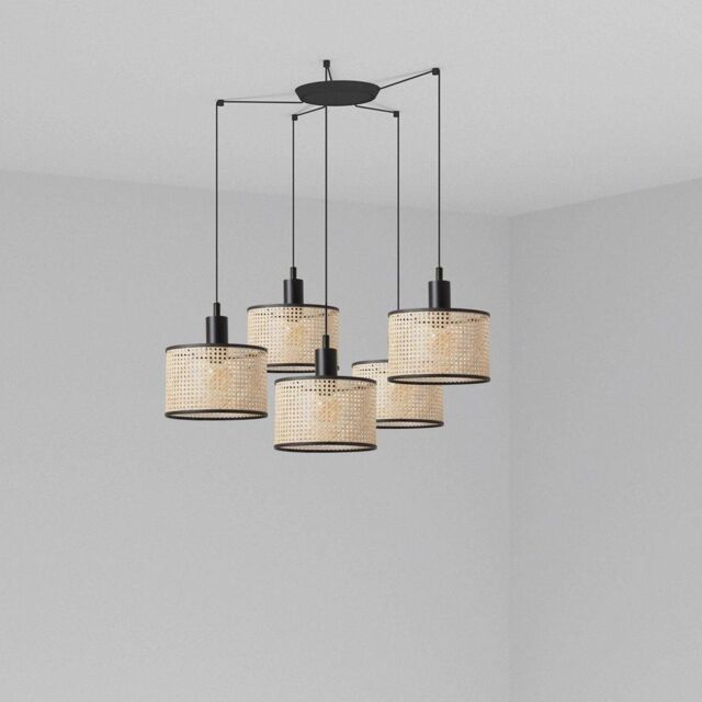 Netlighting Mambo Cluster Pendant Ceiling Light Beige E27 by Debenhams ...
