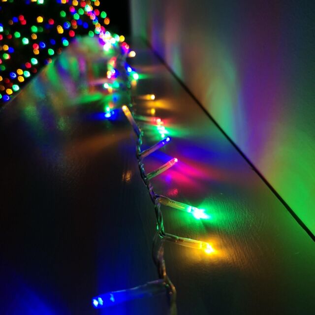 1000 LED 25m Premier TreeBrights Indoor Outdoor Christmas Multi ...