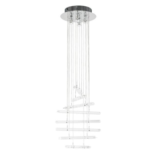 Netlighting Spyro Modern 20 Light Pendant Ceiling Light GU10 + G4 in ...