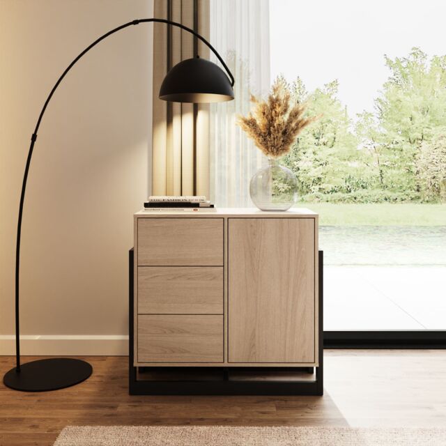 Taite 1 Door 3 Drawer Sideboard by Debenhams | ufurnish.com