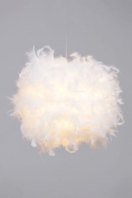 BHS Lighting Plume Pendant Ceiling Light in Metallic Gold by Debenhams ...
