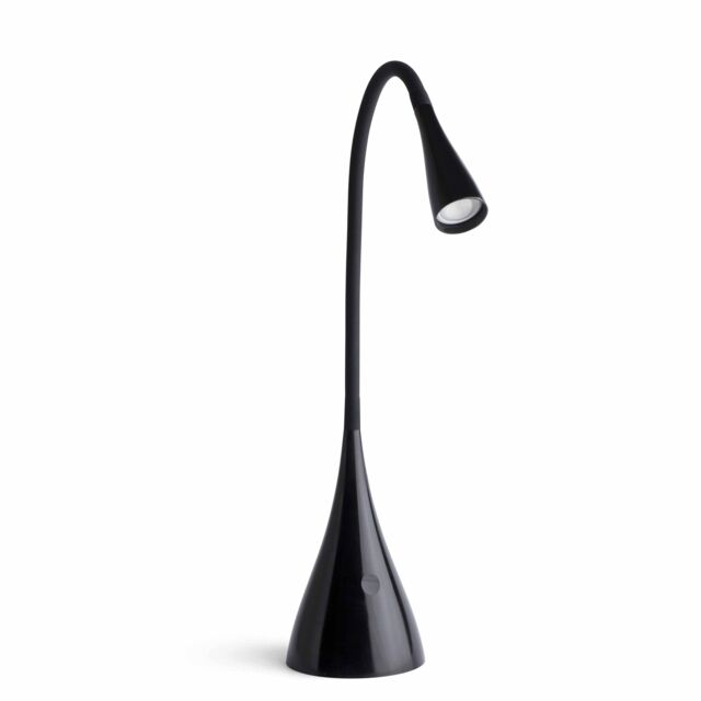 Lena LED Dimmable Desk Touch Lamp Black by Debenhams | ufurnish.com
