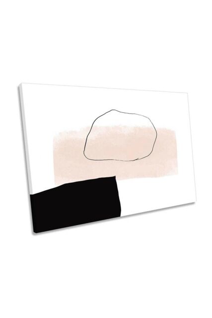 "CanvasGeeks Just Bye Abstract Modern Minimalistic Canvas Wall Art ...