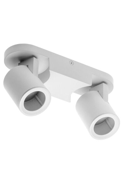 'Carla' Double White Modern Cylinder Ceiling Spotlights by Debenhams ...