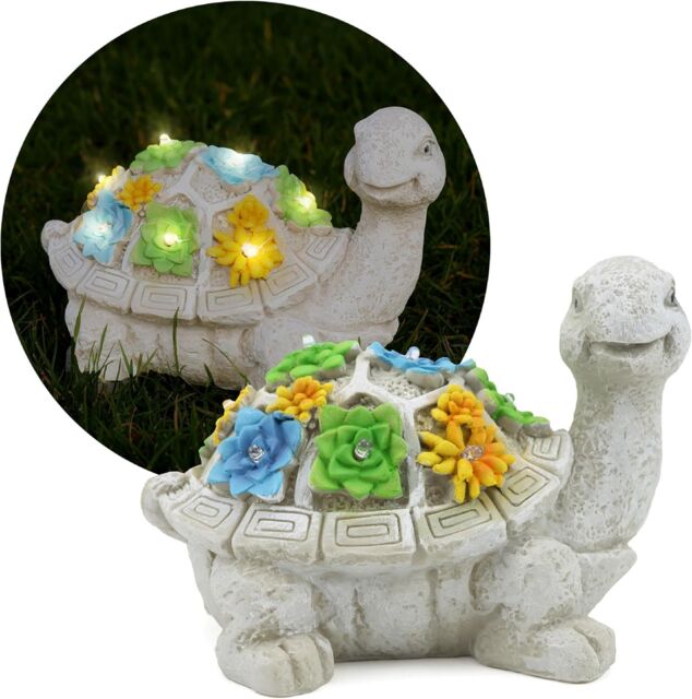 Solar Turtle Garden Ornament by Debenhams | ufurnish.com