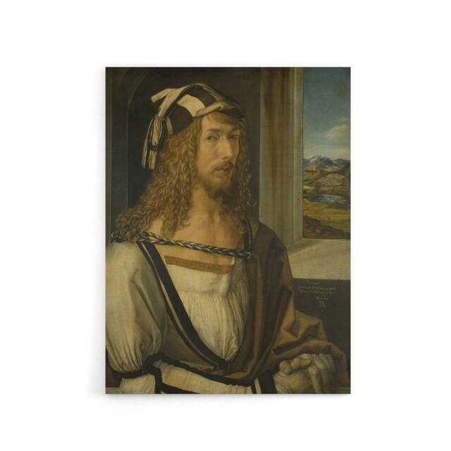 "Artery8 Self Portrait Young Artist Albrecht Durer Canvas Wall Art ...