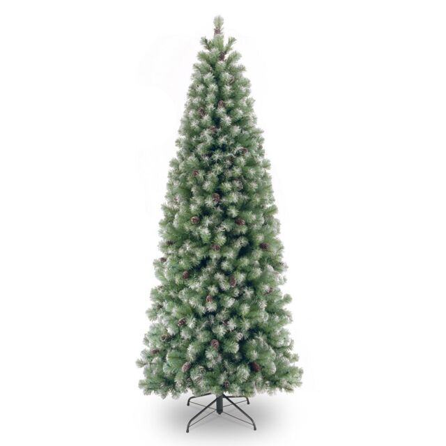 Lakeland Spruce 8ft Slim Artificial Christmas Tree with Cones by ...