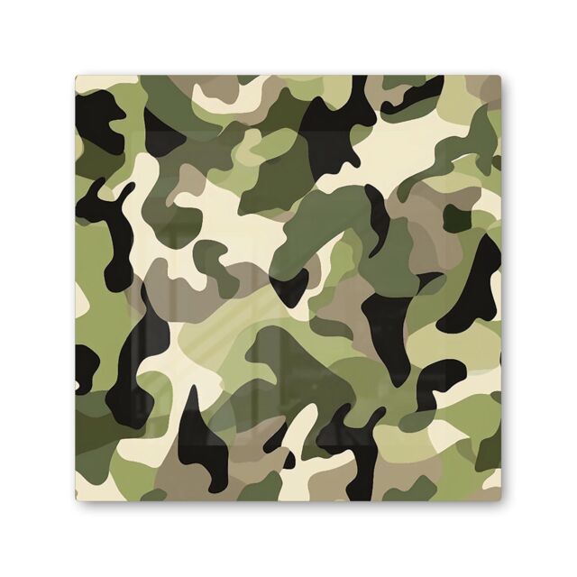 Camouflage Design HD Metal Print by Debenhams | ufurnish.com