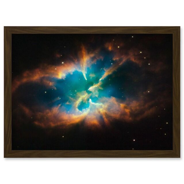 Hubble Space Telescope Image Planetary Nebula NGC 2818 Red Green Blue ...