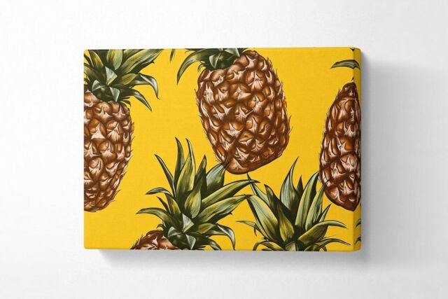 Bold Pineapple Canvas Print by Debenhams | ufurnish.com