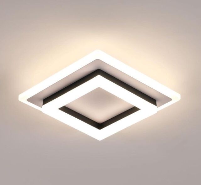 LED Ceiling Light 30W Modern Ceiling Lamp Square Acrylic 30 cm by ...