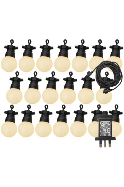 Netagon Lighting Honolulu 24V LED Festoon Light Set in Black by ...