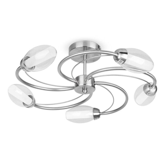 Caprice Silver Ceiling Bar Light by Debenhams | ufurnish.com