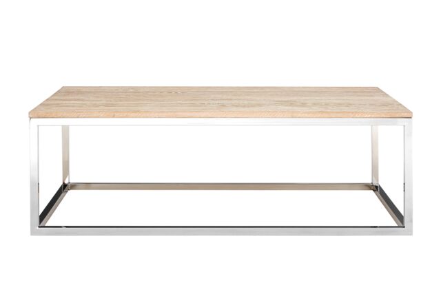 Durable Coffee Table, Oak Wood Surface Decorative Coffee Table For ...