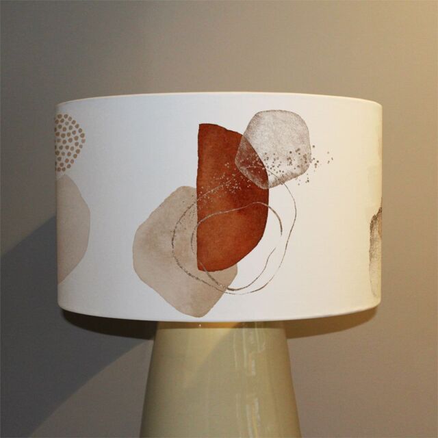 terracotta orange blush pink ivory beige watercolor illustration and ...
