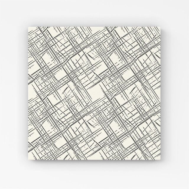 Monochrome Distressted Pattern Canvas by Debenhams | ufurnish.com