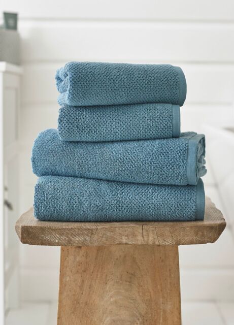 Romeo Luxury Textured Quik Dri 100% Cotton Towel by Debenhams ...