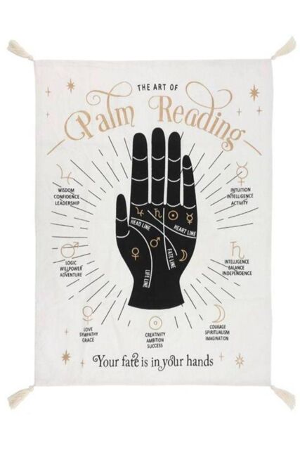 Large Palm Reading Wall Tapestry by Debenhams | ufurnish.com