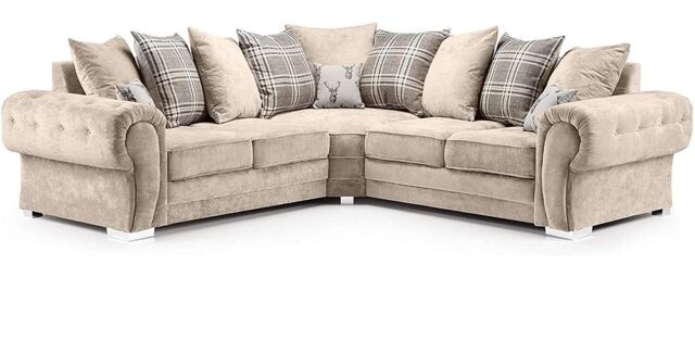 Verona Scatter Back 2c2 Corner Sofa by Debenhams | ufurnish.com