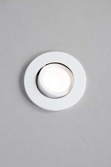 BHS Lighting Cal Circular Fire Rated Spot Light in White by Debenhams ...