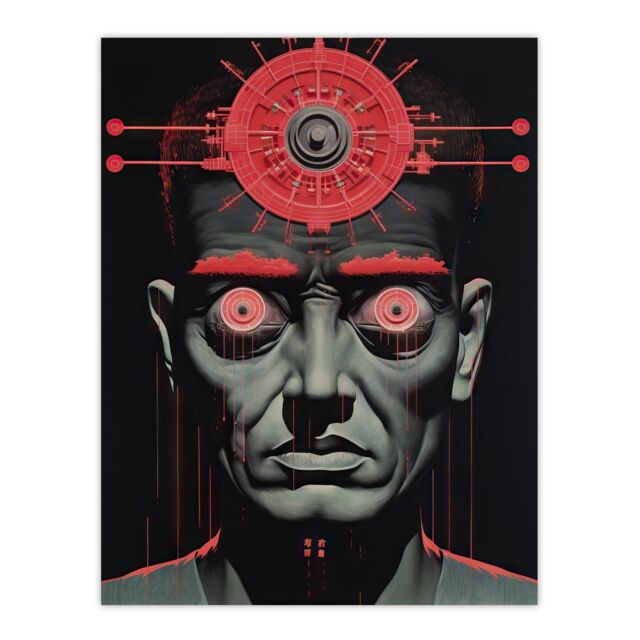 Big Brother Is Watching You George Orwell 1984 Artwork Extra Large XL ...