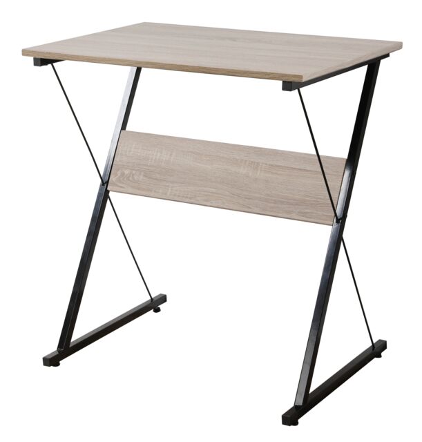 Nordlys Industrial Wood Computer Desk in Beige by Debenhams | ufurnish.com