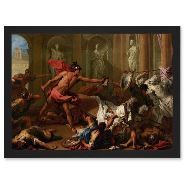 Ricci Perseus Phineus Head Medusa Gorgon Greek Myth Painting Artwork ...