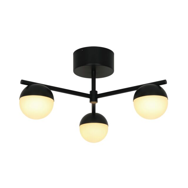 'Contina' Indoor Ceiling Light Black G9 by Debenhams | ufurnish.com