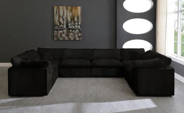 Windsor U Shape Sofa Modular Large Universal Fabric Corner by Debenhams ...