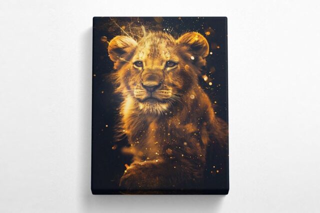 Lion Cub Canvas Print by Debenhams | ufurnish.com