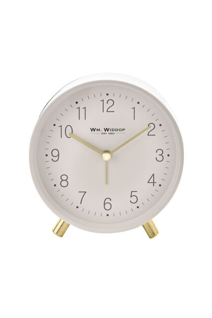 Round Alarm Clock with Gold Metal Legs by Debenhams | ufurnish.com