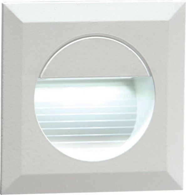 Netlighting IP54 Recessed Square IndoorOutdoor LED GuideStairWall Light ...