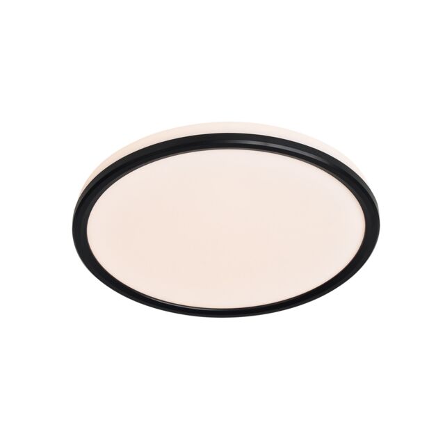 'Liva Smart Colour' Indoor Ceiling Light Black Intergrated LED by ...