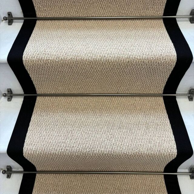 RainbowHome Kalahari Caramel Stair Runner Loop Pile With 100% Cotton ...