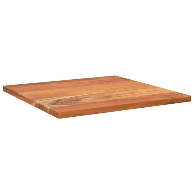 Berkfield Home Table Top 40x40x3.8 cm Square Solid Wood Acacia in Brown ...