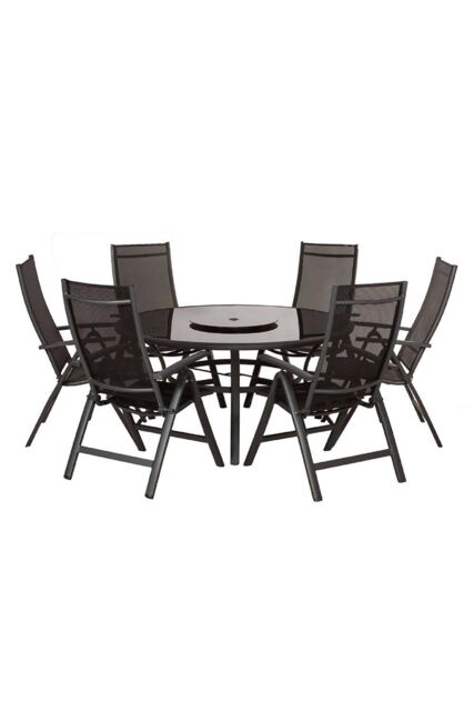 Sorrento 6 Seater Round Deluxe Recliner Set by Debenhams | ufurnish.com