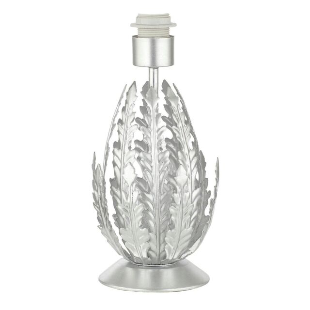 Contemporary and Unique Layered Leaf Table Lamp Base in Beautiful Foil ...