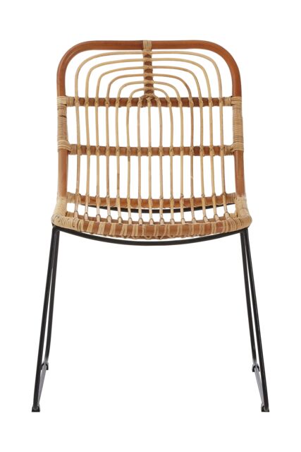 Tiger Chair, Breathable Rattan Dining Chair, Easy to Clean Rattan Chair ...