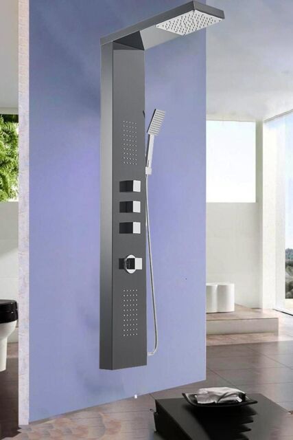 Modern Exposed Shower Tower Panel by Debenhams | ufurnish.com