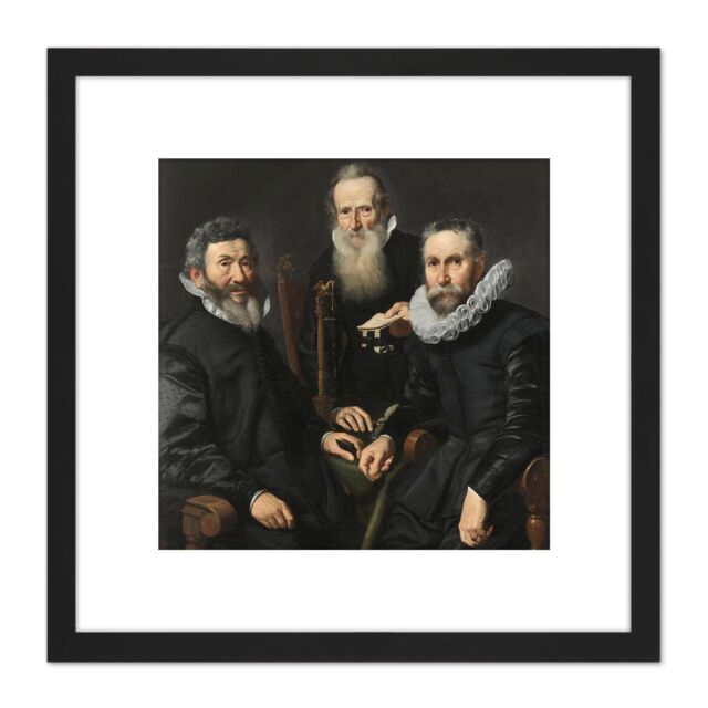 De Keyser Portrait Board Of Governors 8X8 Inch Square Wooden Framed ...